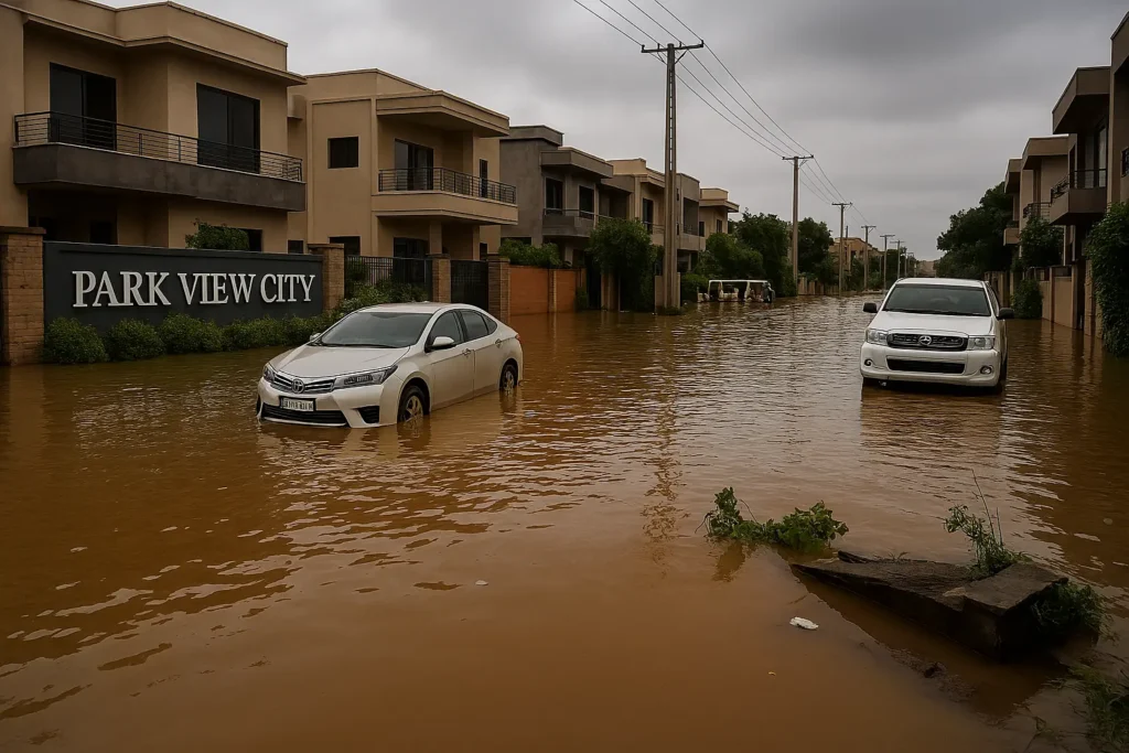 Park View City Lahore Flood Situation – August 29 Updates